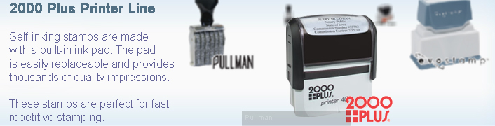 Printer Line Self Inking Stamps
