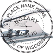Wisconsin Notary Public Stamp Embosser